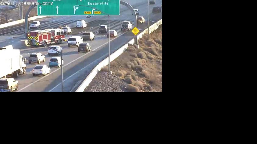 Crash on I-80 east near Wells Avenue slows traffic | Local News | 2news.com