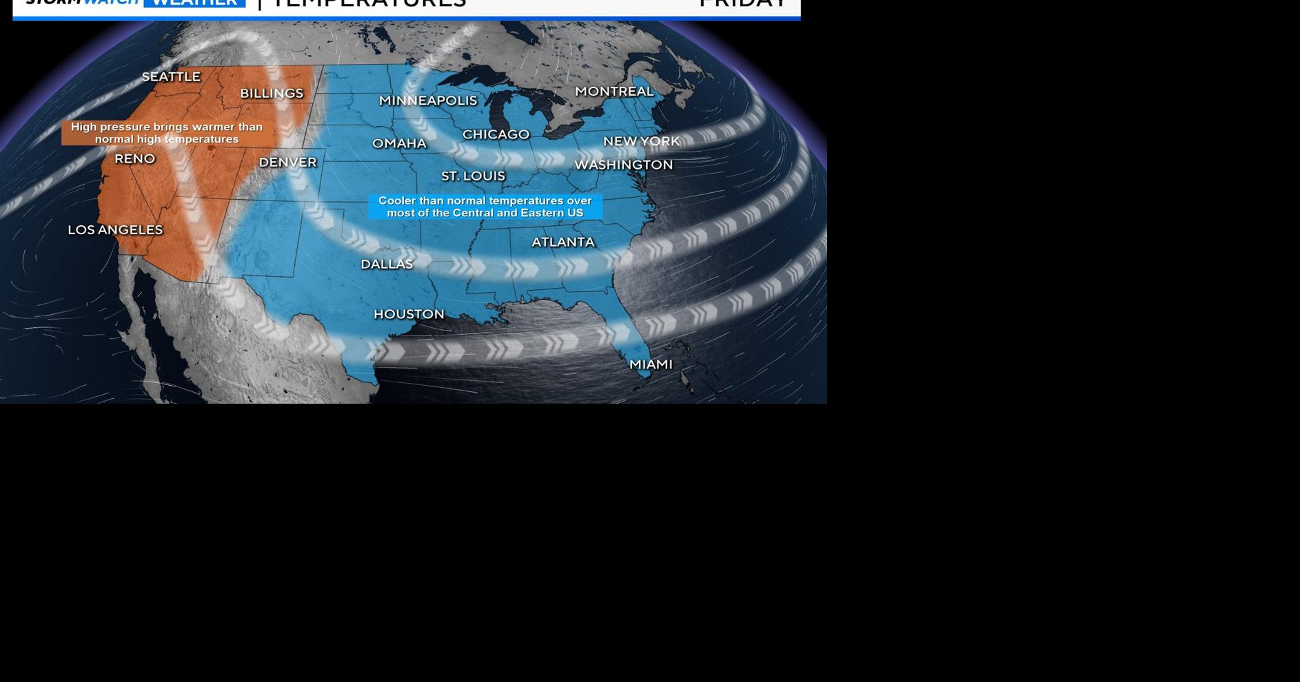 Reaching highs ten degrees above average and what that means for the ...