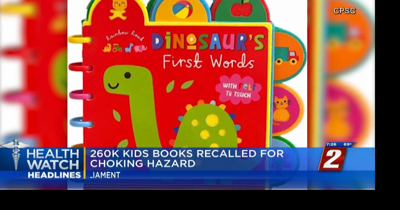 RECALL: Kids Book Choking Hazard | News | 2news.com