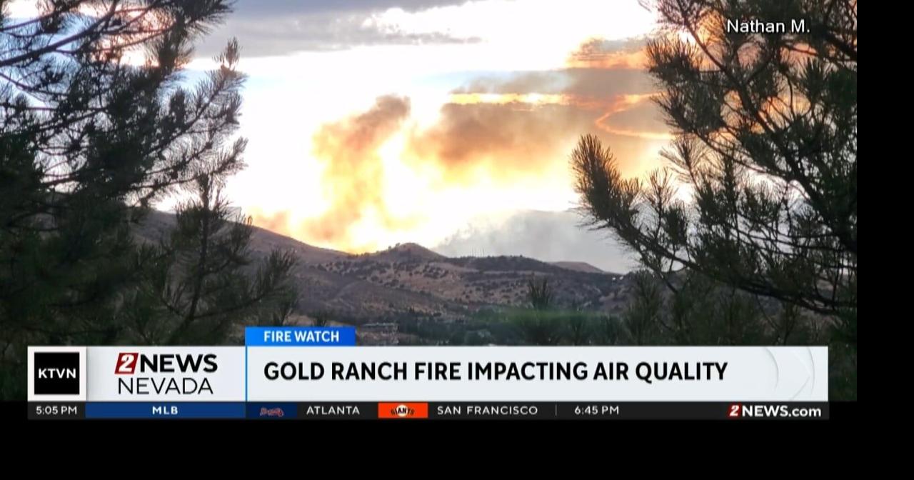 Gold Ranch Fire affecting air quality | California News | 2news.com