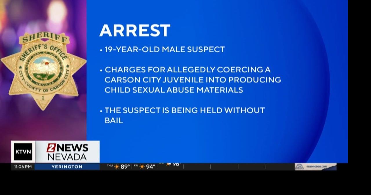 New Jersey man arrested for allegedly coercing Carson City juvenile ...