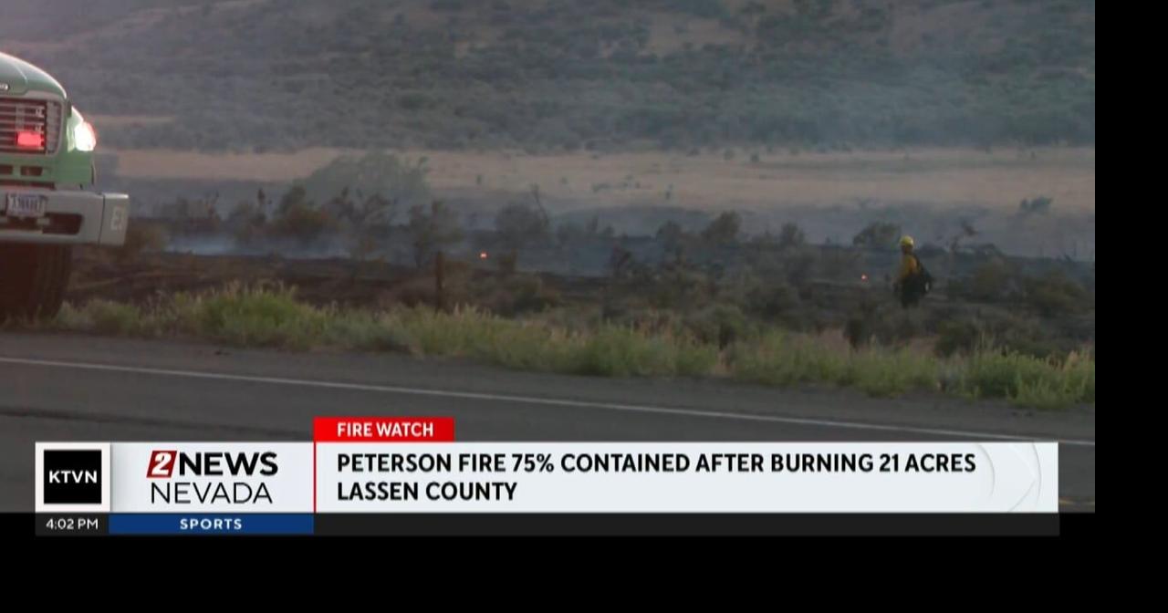 Peterson Fire 75 Percent Contained | News | 2news.com