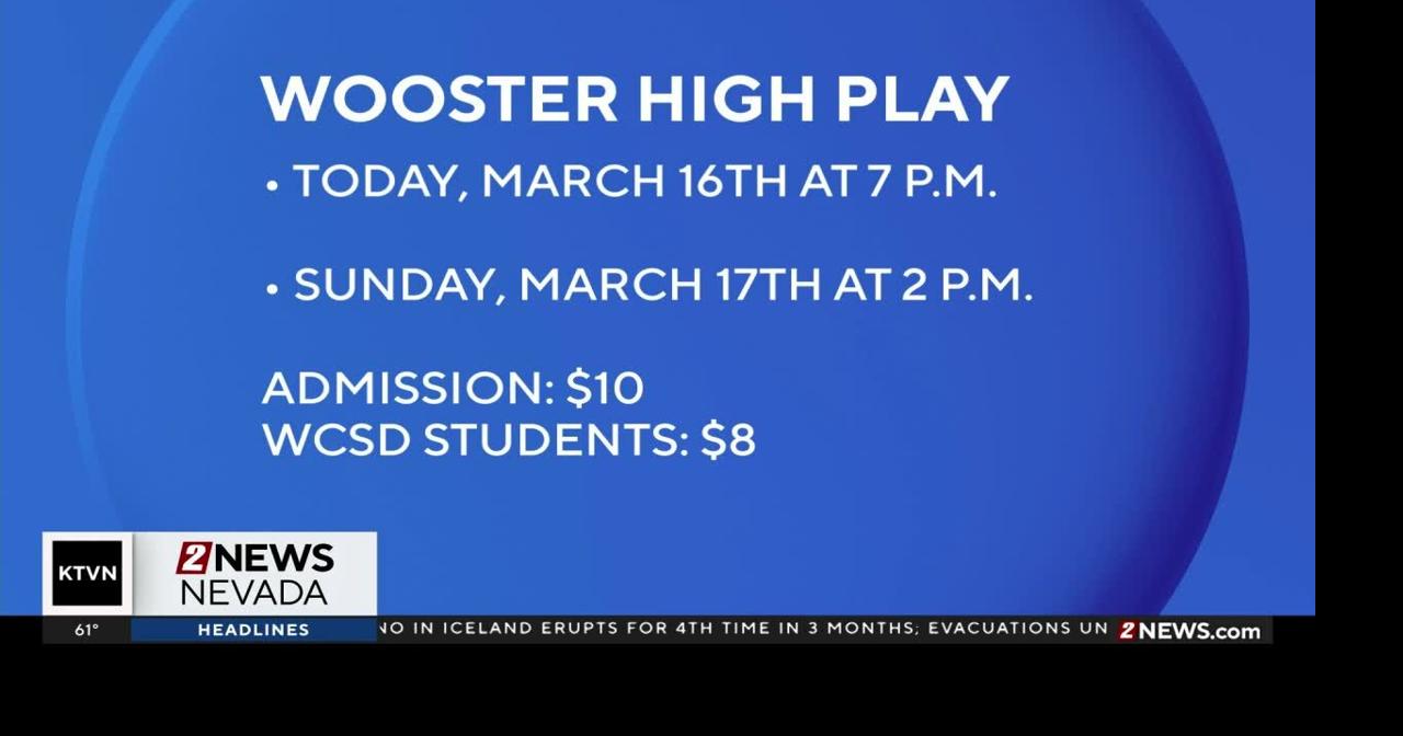 Final Performance of Wooster High School Spring Play on Sunday | News ...