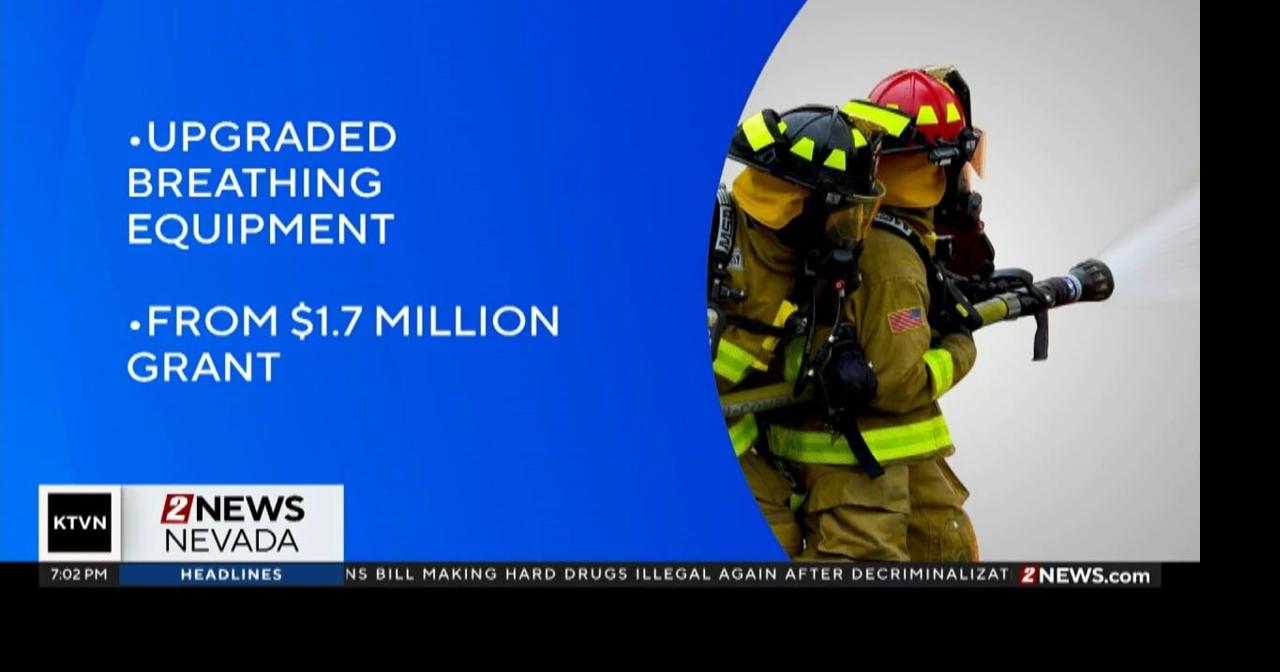 Northern Nevada Firefighters Upgrade Breathing Equipment | Videos ...