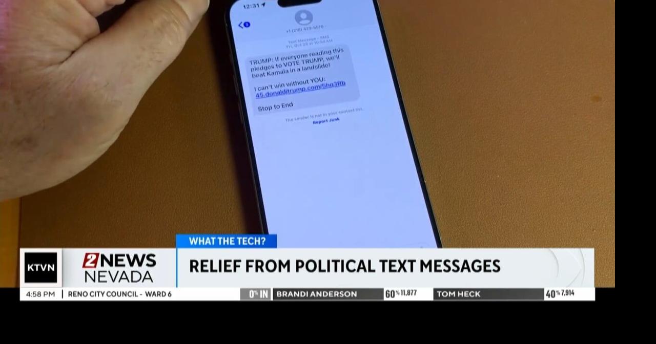 What the Tech: Relief from political text messages | What the Tech ...