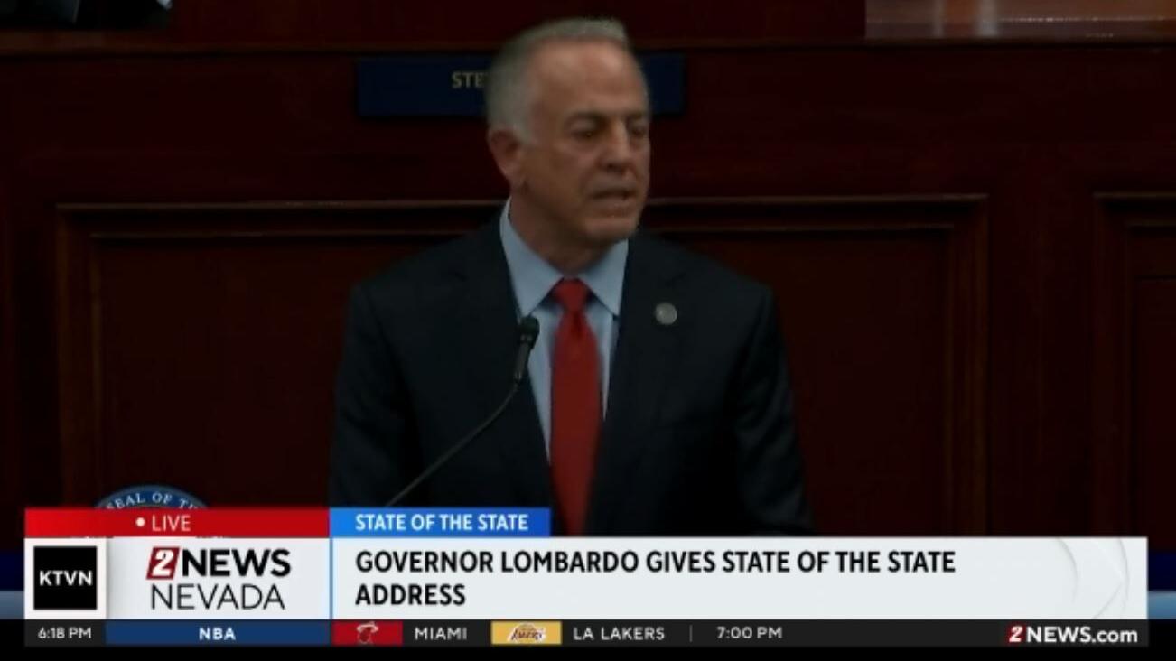 Governor Lombardo delivered his State of the State Address Wednesday ...