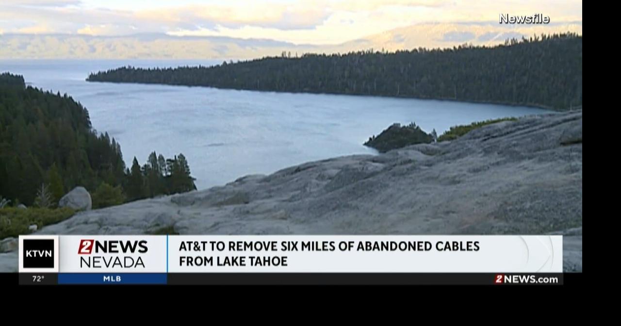 Abandoned cables to be removed from Lake Tahoe over lead concerns ...