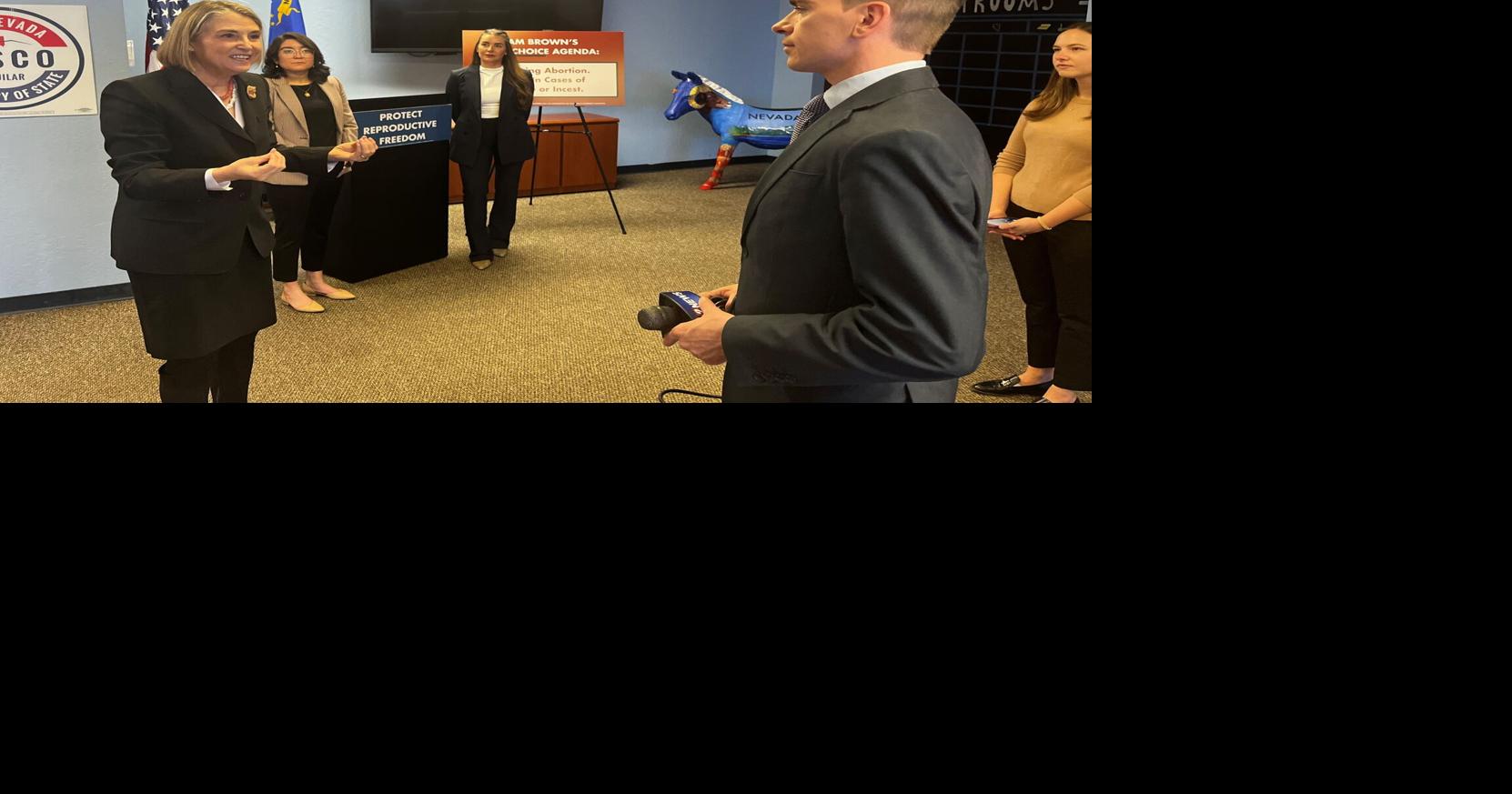 NV Dems blast Sam Brown for "anti-abortion agenda", and Brown Campaign ...