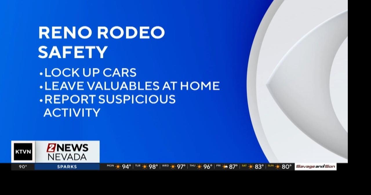 Safety reminder for Rodeo visitors | Videos | 2news.com