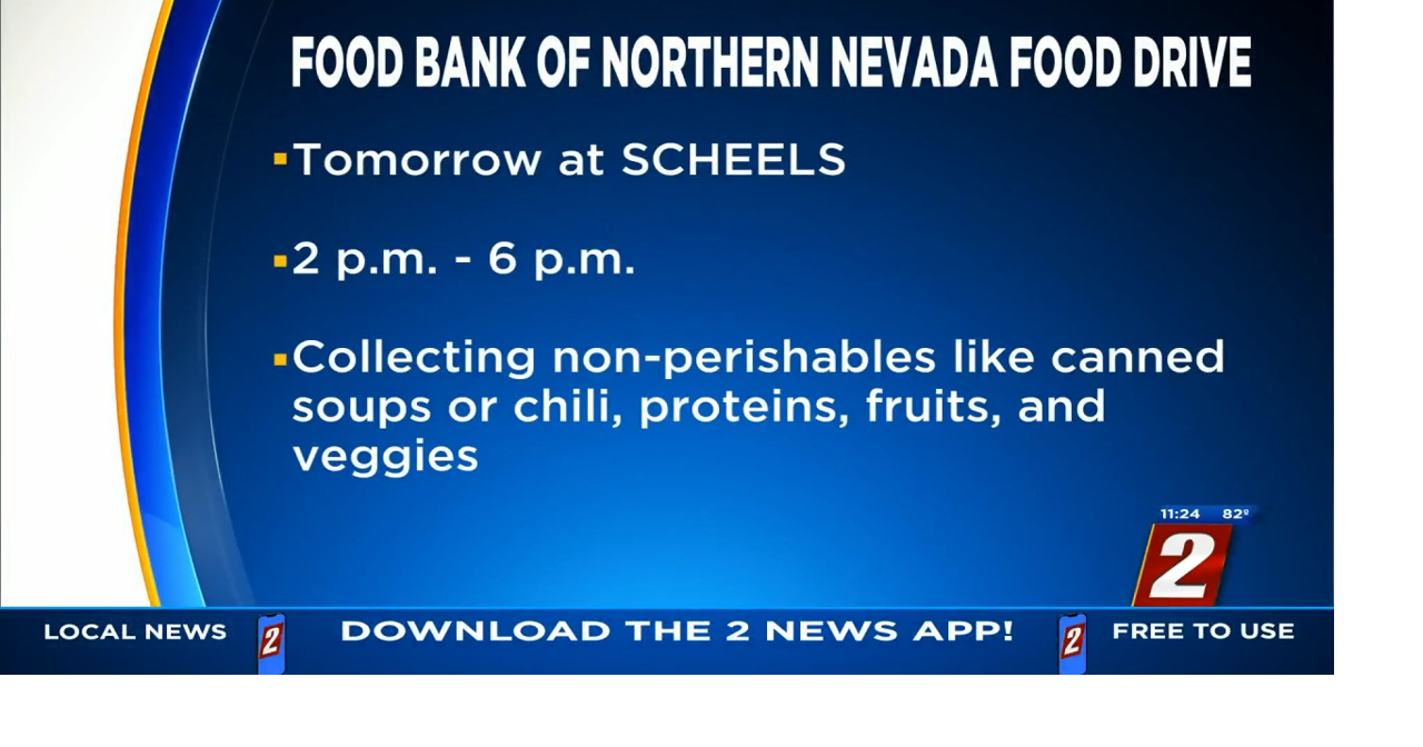 Scheels Food Drive on Friday | News | 2news.com