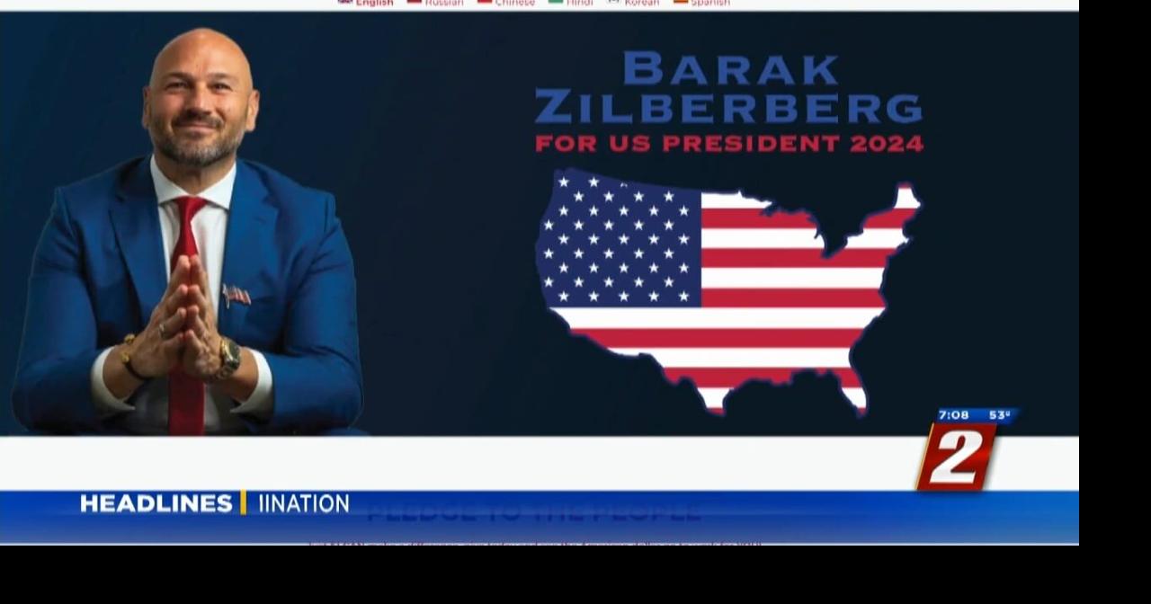 Nevada Republican Barak Zilberberg Running For President In 2024 | News ...