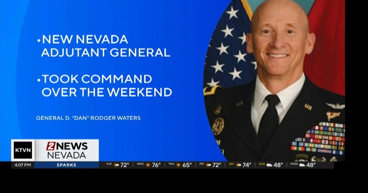 Brig. Gen. D. "Dan" Rodger Waters assumes command as Nevada's Adjutant ...