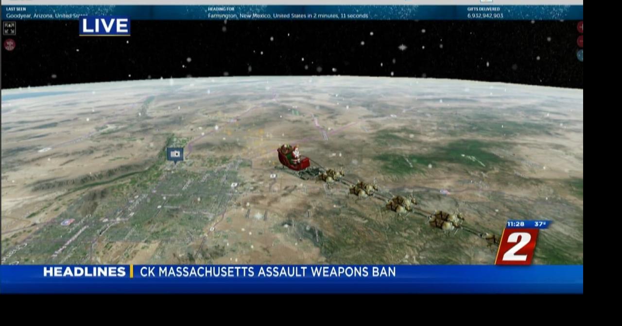Track Santa Now With 2023 Santa Tracker | News | 2news.com