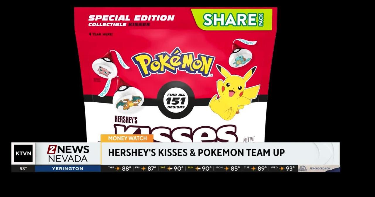 Hershey's kisses & Pokemon team up for a tasty treat! | Videos | 2news.com