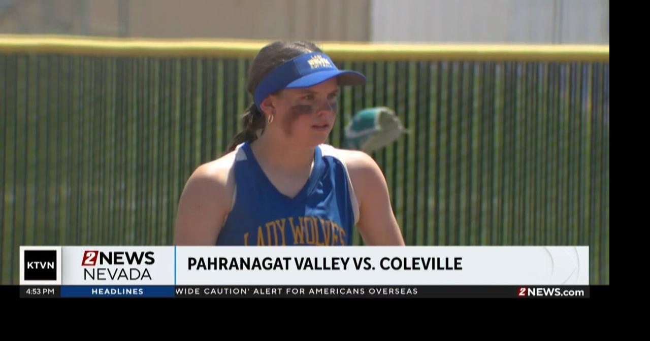 High School Softball Tournament Coleville vs. Pahranagat Valley ...