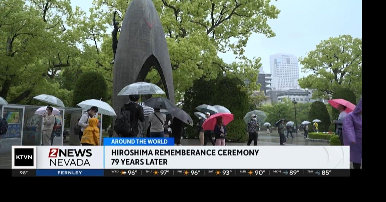 Hiroshima holds remembrance ceremony 79 years after atomic bomb dropped ...