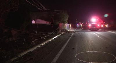 Suspected Wrong-Way Driver Crashes Car Into Powerline in Sparks | News ...