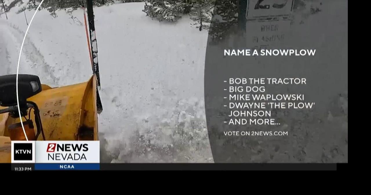 Name a snow plow contest; City of South Lake Tahoe needs your vote ...