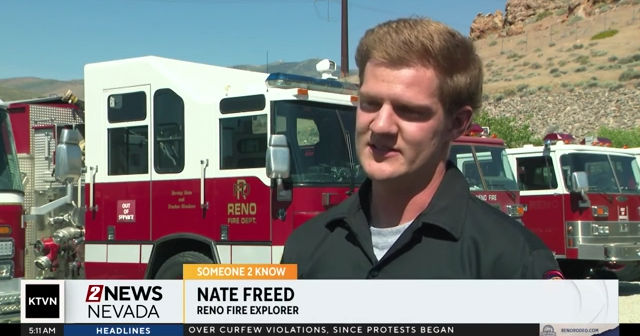 Someone 2 Know: Nate Freed, a Reno Fire Explorer | Features | 2news.com