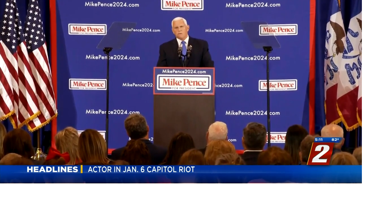 Mike Pence Launches 2024 Campaign | News | 2news.com