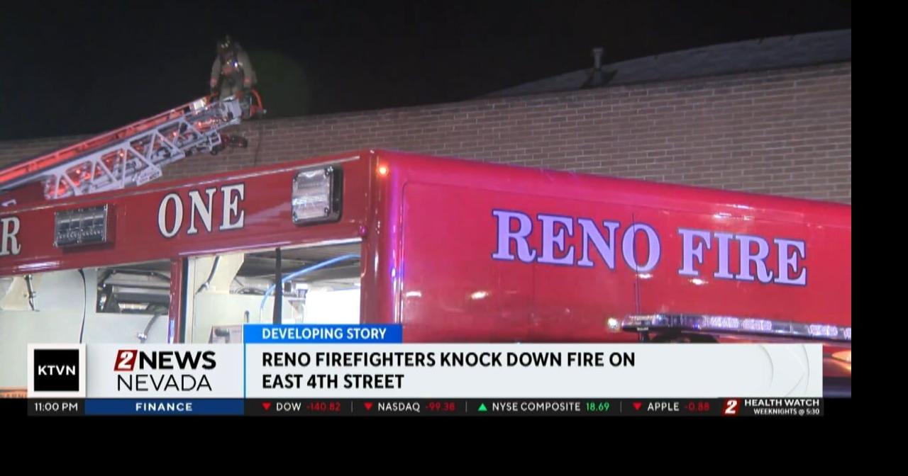 Reno firefighters quickly put out fire on East 4th Street | Local News ...