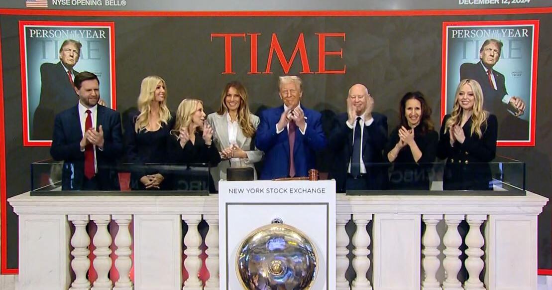 Donald Trump named TIME's Person of the Year, rings New York Stock ...