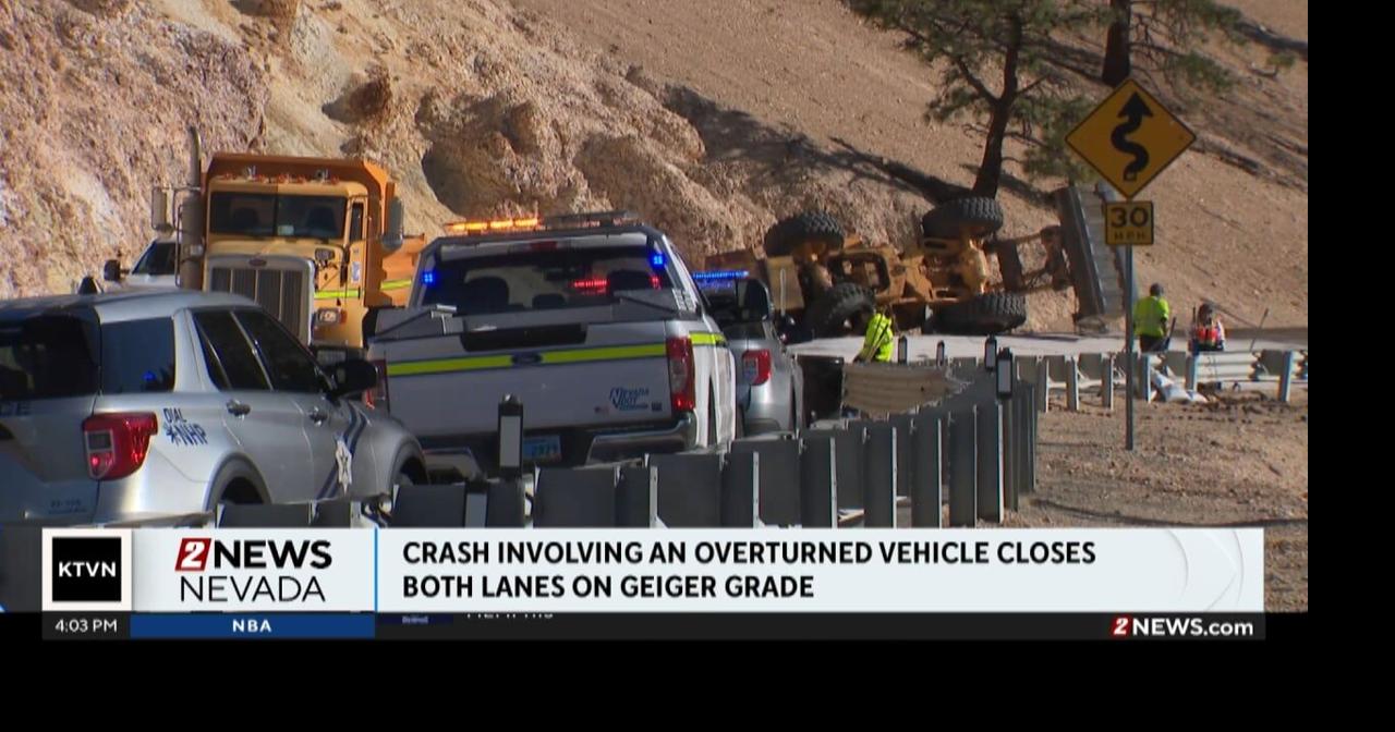Crash closes both lanes of SR341 near Geiger Grade lookout | Local News ...