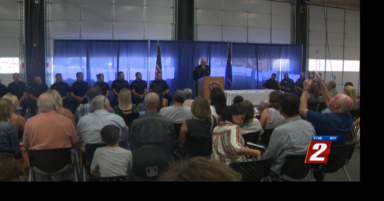Sparks Fire Department Welcomes 10 Graduates | News | 2news.com