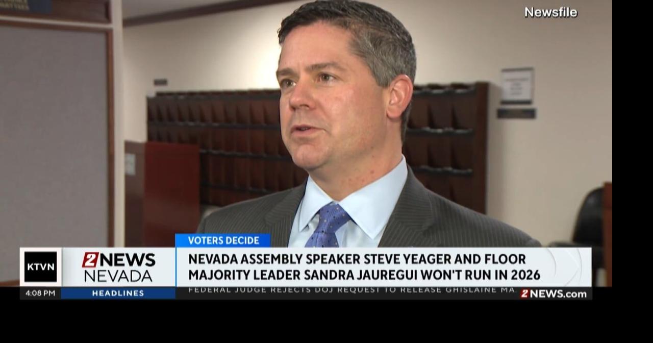 Two Nevada assembly members won't seek reelection | Local News | 2news.com