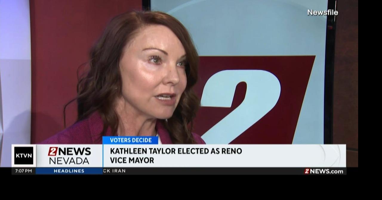 Kathleen Taylor elected as Reno Vice Mayor | Local News | 2news.com