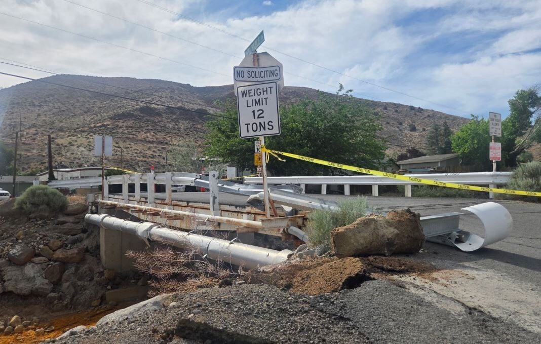 Lockwood bridge temporarily closed for repairs after delivery truck ...