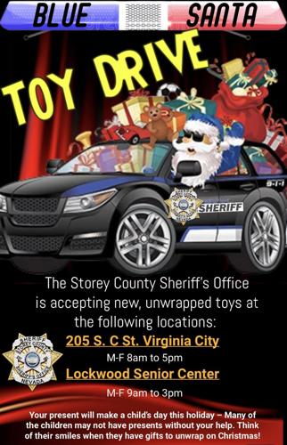 Inaugural Blue Santa Toy Drive in Storey County | News | 2news.com