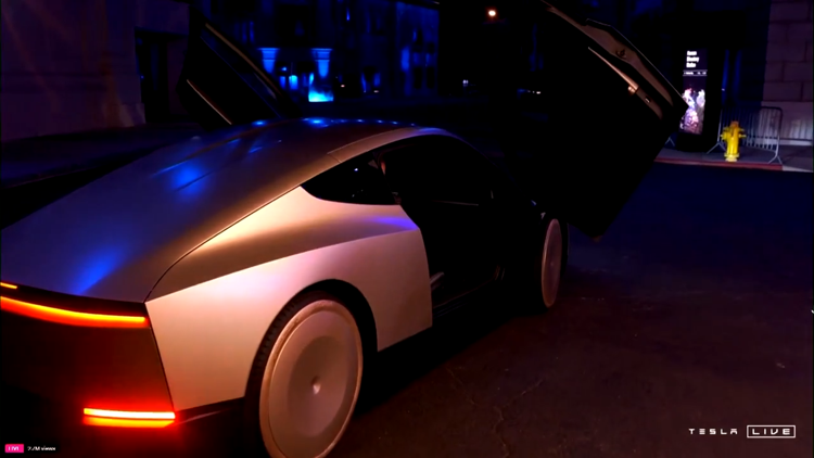 Elon Musk unveils Tesla's 'Cybercab,' plans to bring autonomous driving ...