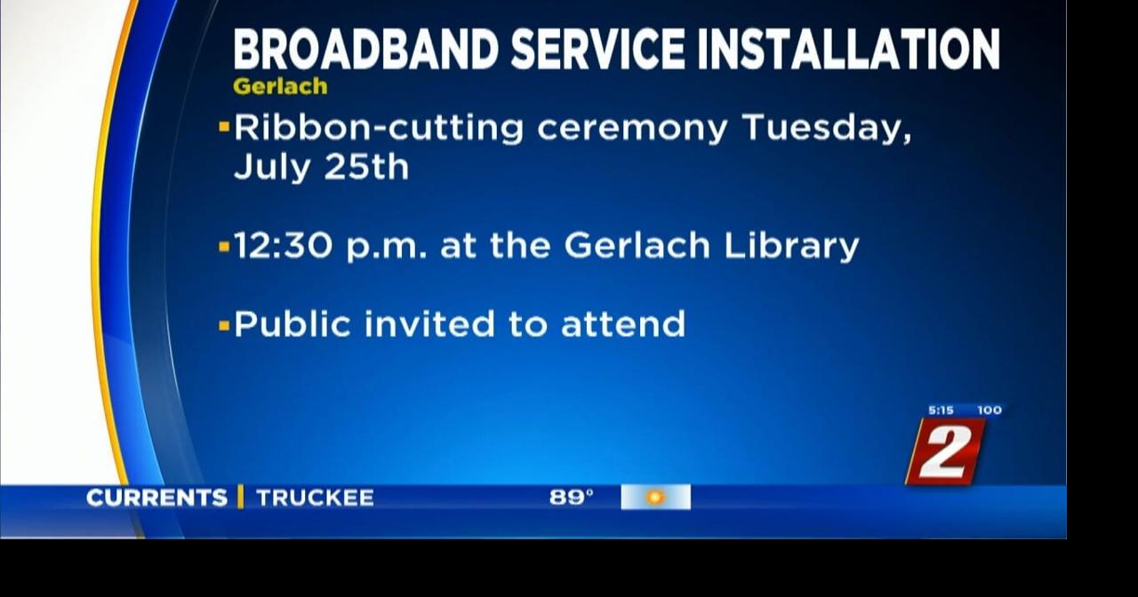 Broadband in Gerlach | News | 2news.com