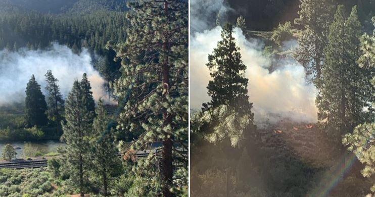 Firefighters urge caution after small brush fire near Verdi | Local ...