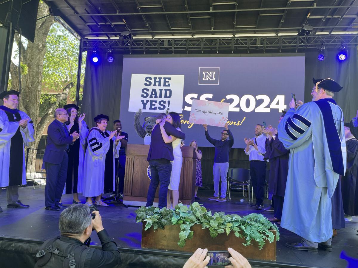 UNR Graduate Proposes During Commencement Ceremony | News | 2news.com