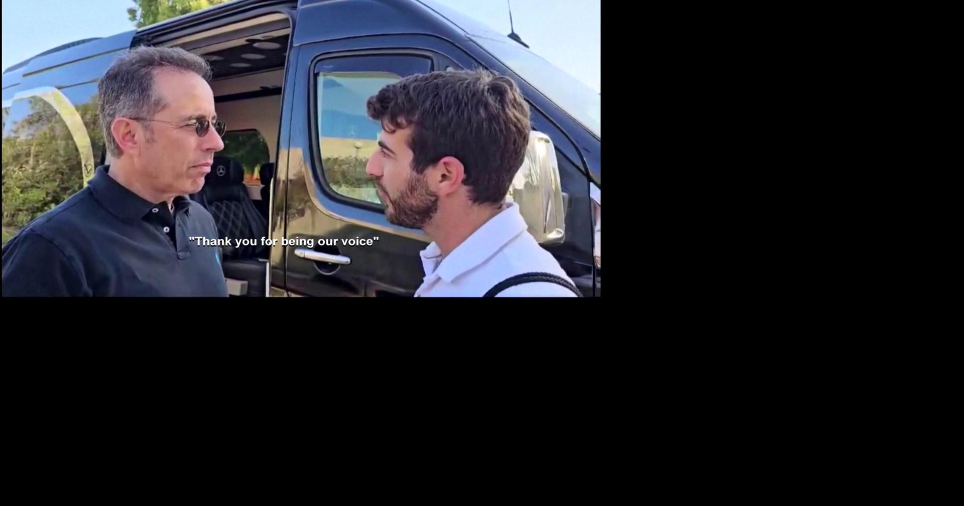 Jerry Seinfeld Meets With Freed Hostages in Israel | Videos | 2news.com