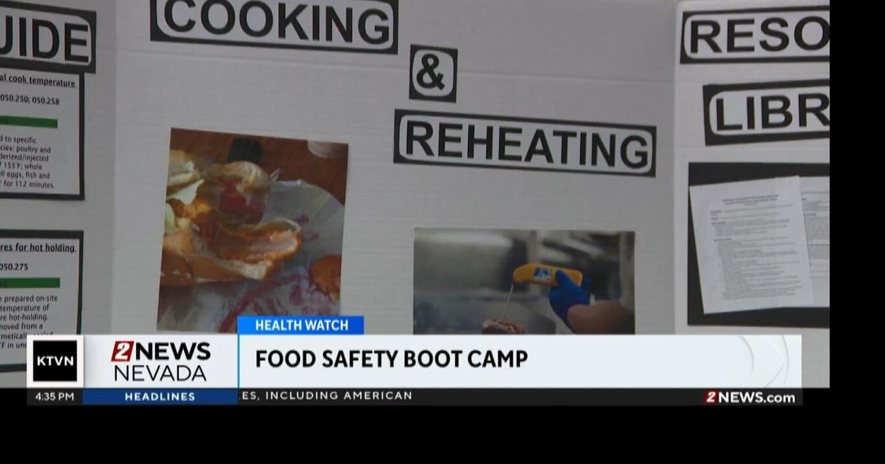 Northern Nevada Public Health hosts food safety inspection boot camp ...