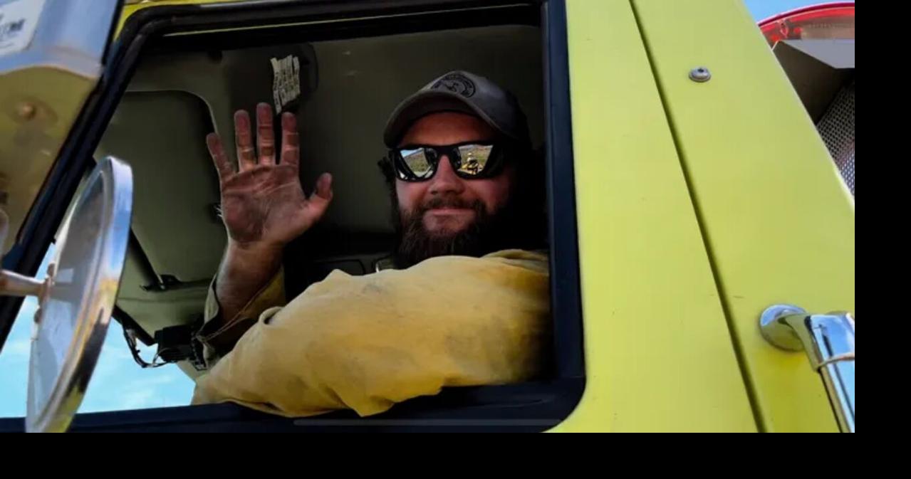 Family raising money for firefighter injured fighting Conner Fire ...