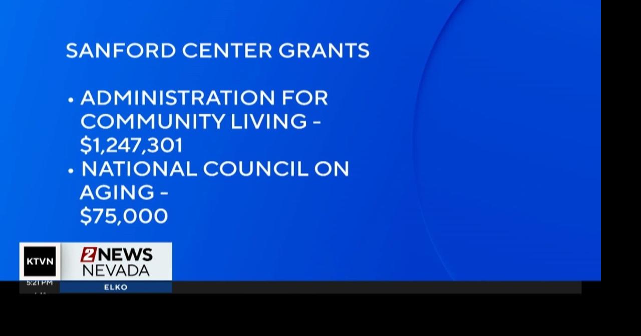 Sanford Center for Aging gets grants | Local News | 2news.com