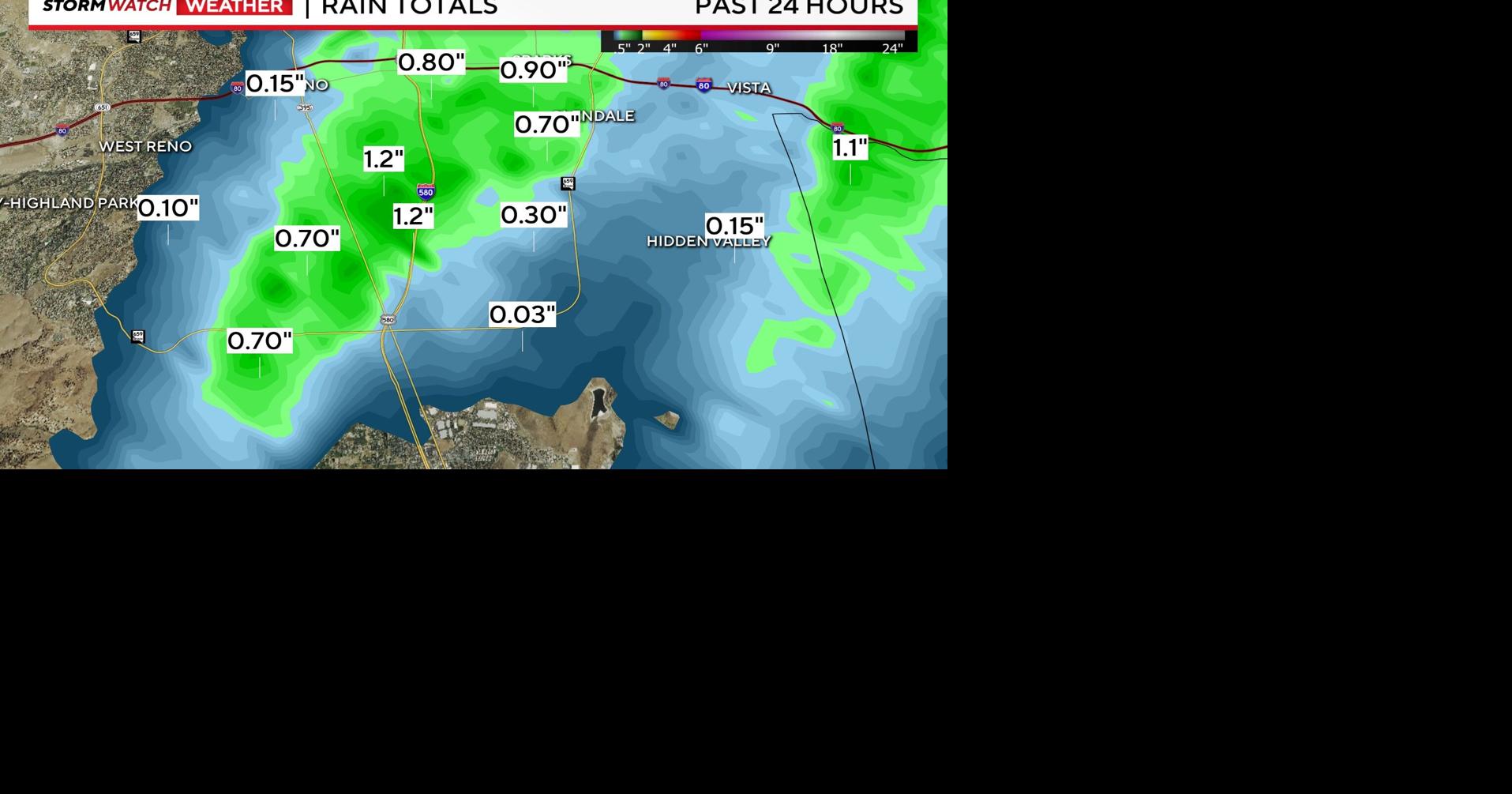 Reno breaks daily record for maximum rainfall | Local News | 2news.com