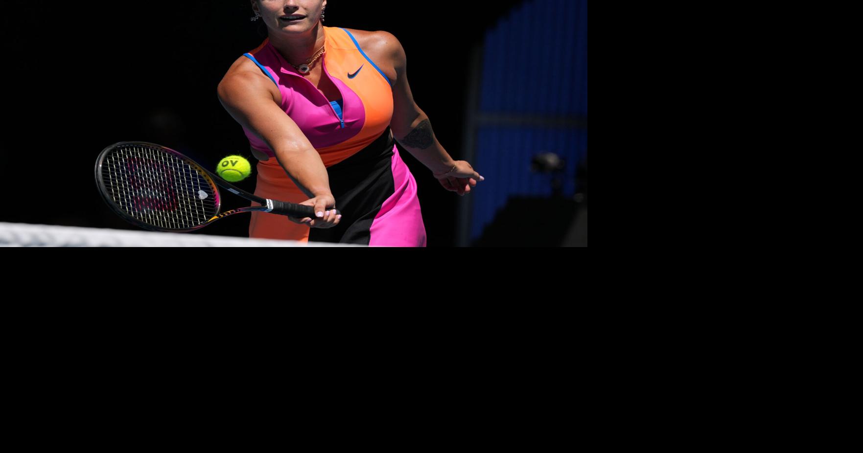 Sabalenka beats 18-year-old Jovic to reach Australian Open semifinals ...