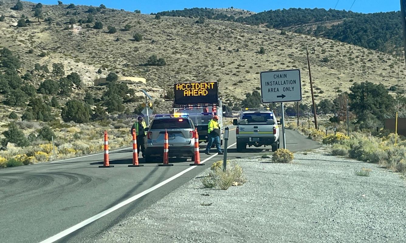 Lanes reopen on SR341 near Geiger Grade lookout after crash | Local ...