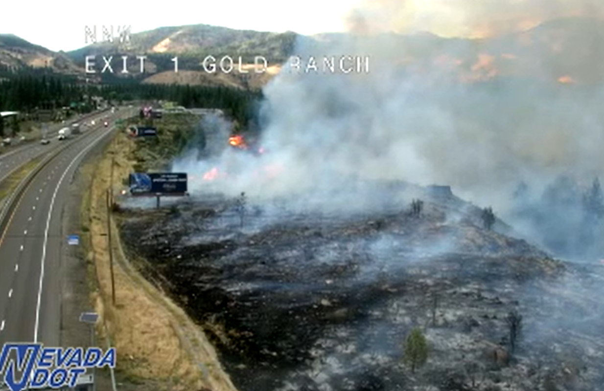 Gold Ranch Fire in Verdi reaches full containment | Fire Watch | 2news.com