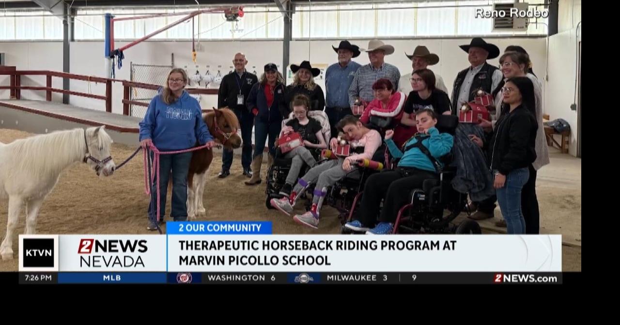 Therapeutic horseback riding at Marvin Picollo School | Local News ...