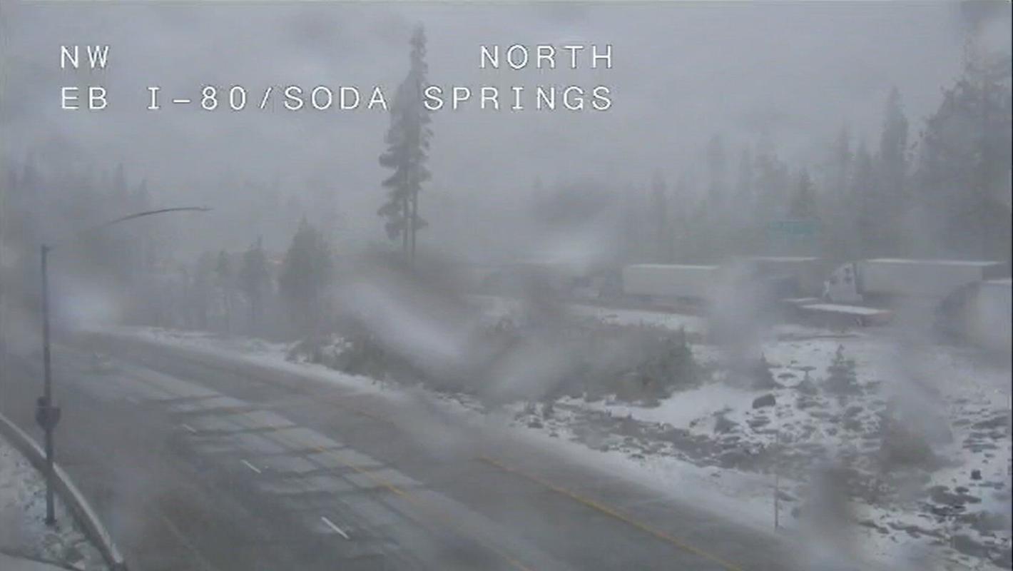 Westbound I-80 reopens at Truckee after closing due to crashes ... Westbound I-80 reopens at Truckee after closing due to crashes ...