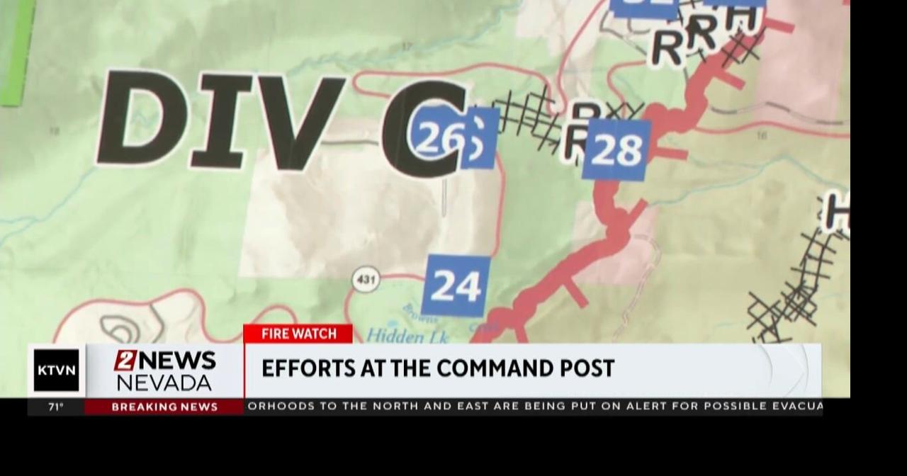 Firefighting efforts at new Davis Fire command post | Fire Watch ...