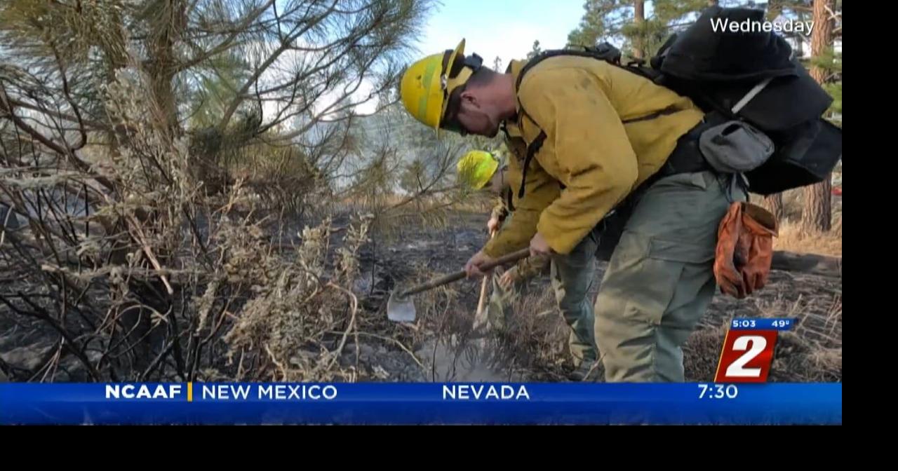 Fire Crews Continue Mopping Up Hill Fire Hotspots Near Verdi | News ...