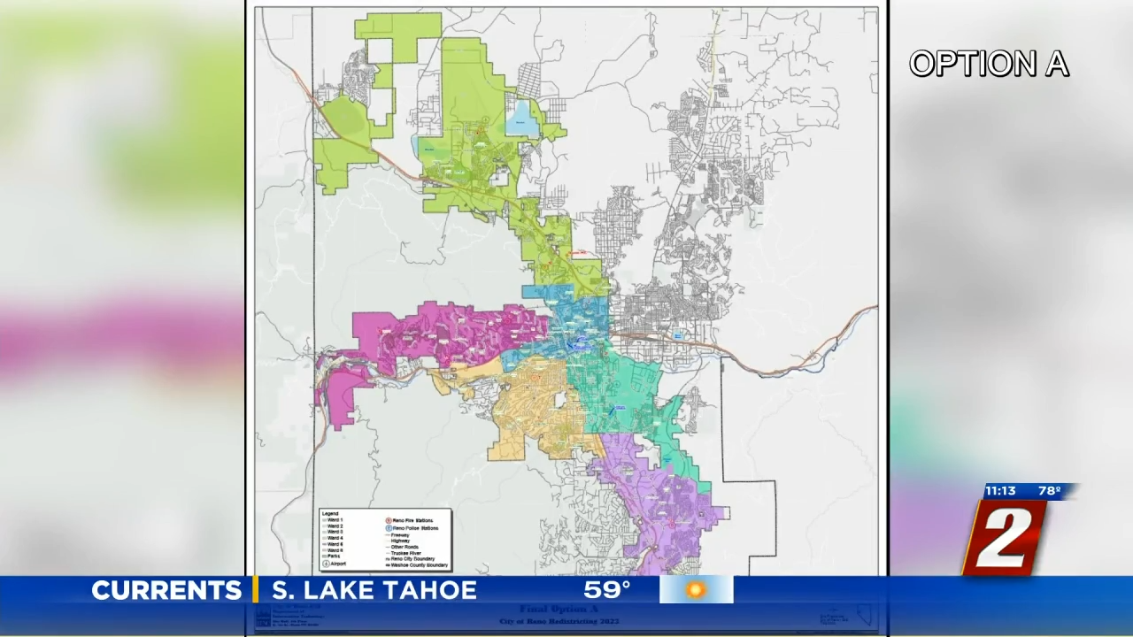 City of Reno Releases Four Ward Map Options in Last Phase of ...