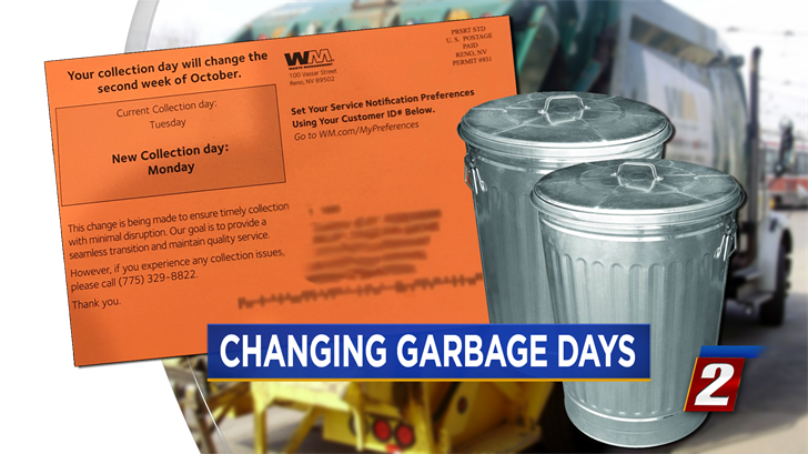 Waste Management To Change Collection Days | Work | 2news.com